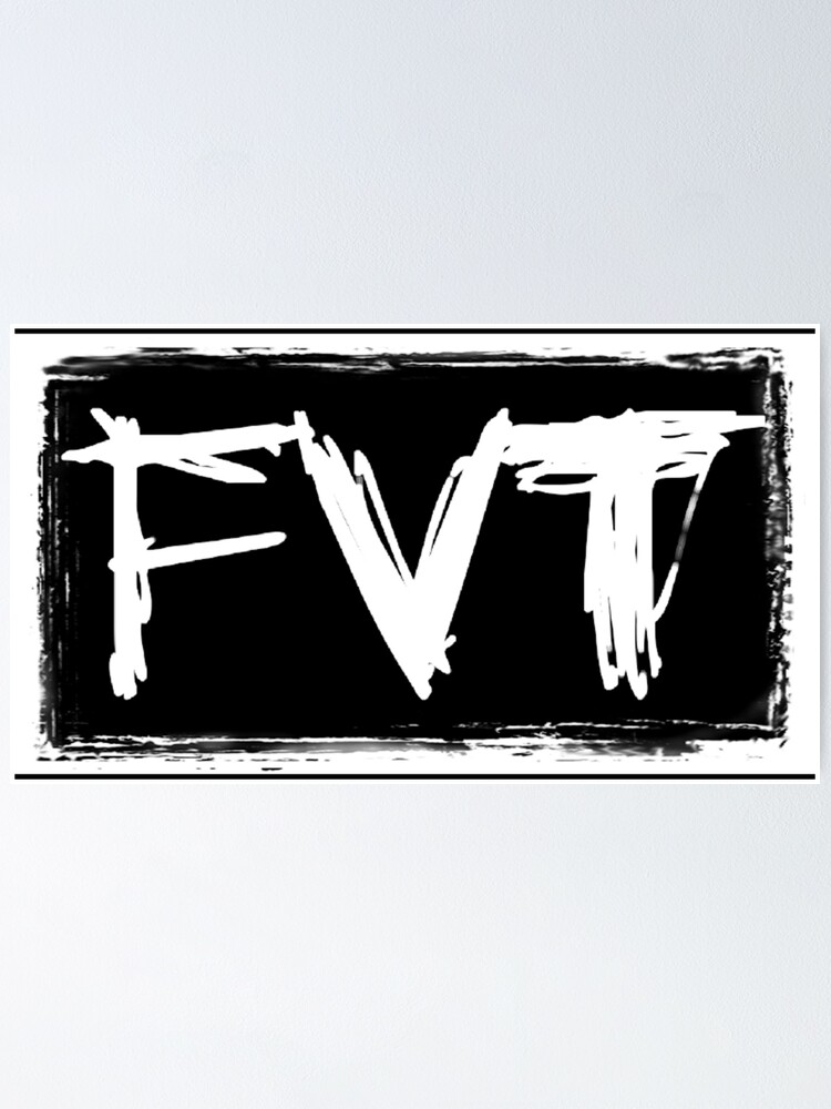 "Fvt sketch logo" Poster for Sale by TWAFS | Redbubble