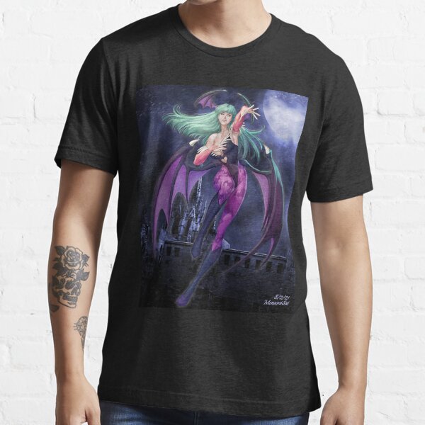 "Morrigan Aensland" Essential T-Shirt for Sale by MenamiSai | Redbubble