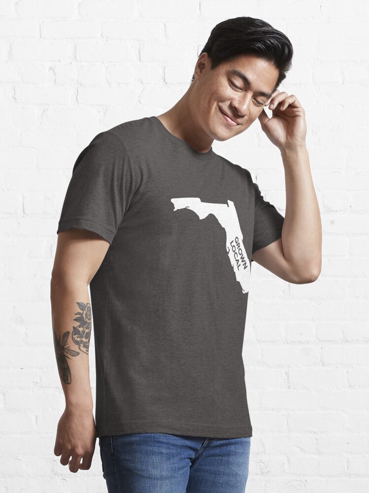 "Florida Grown Local FL" T-shirt for Sale by mindofstate | Redbubble ...