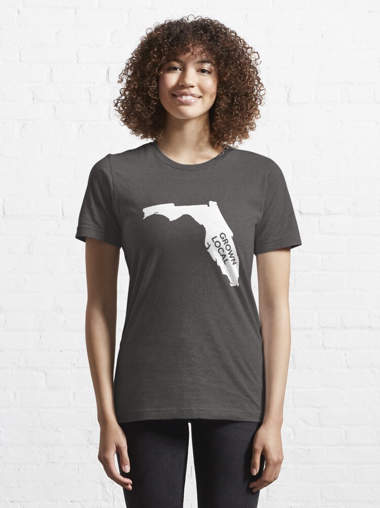 "Florida Grown Local FL" T-shirt for Sale by mindofstate | Redbubble ...