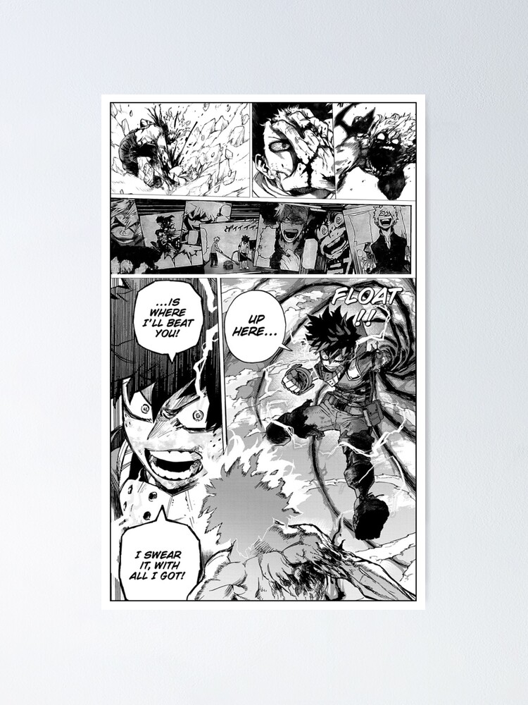 Póster «Float Deku vs Shigaraki smash - My Hero Academia» de antfurni ...