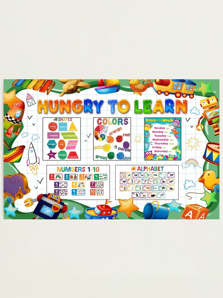 "Kindergarten Classroom Poster, Alphabet, Preschool Activities, PresK ...