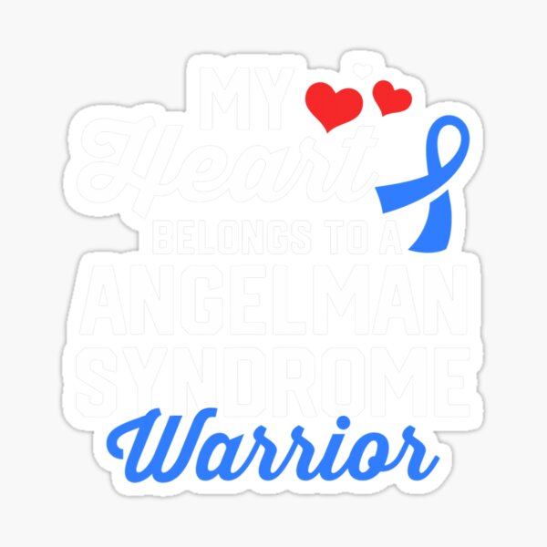"Angelman Syndrome Warrior Survivor Support Awareness" Sticker for Sale ...