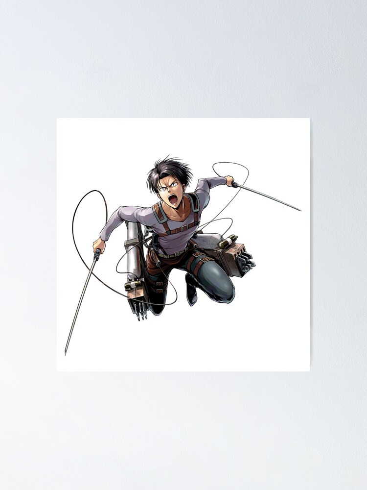 "Levi Ackerman ODM Gear" Poster by sxdcl0wn | Redbubble