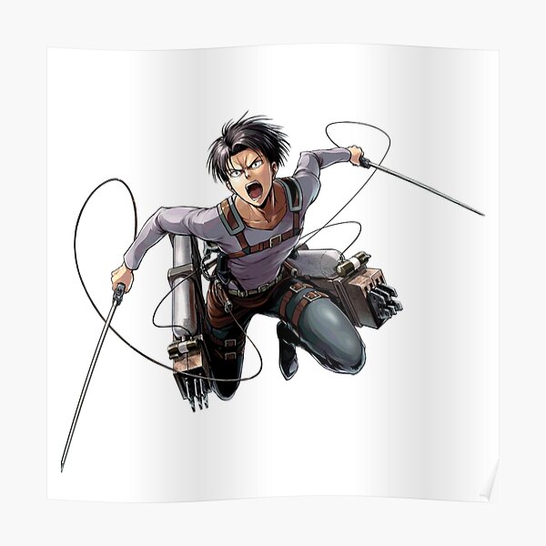 "Levi Ackerman ODM Gear" Poster by sxdcl0wn | Redbubble