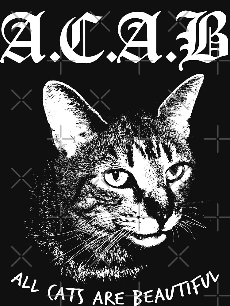 "ACAB. " T-shirt for Sale by Retromingent | Redbubble | acab t-shirts ...