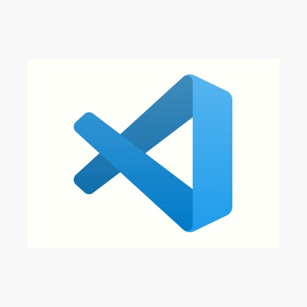 "Visual Studio Code Sticker" Art Print by deepak-gangwar | Redbubble