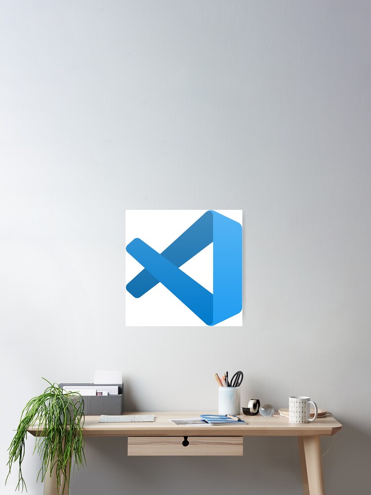 "Visual Studio Code Sticker" Poster for Sale by deepak-gangwar | Redbubble