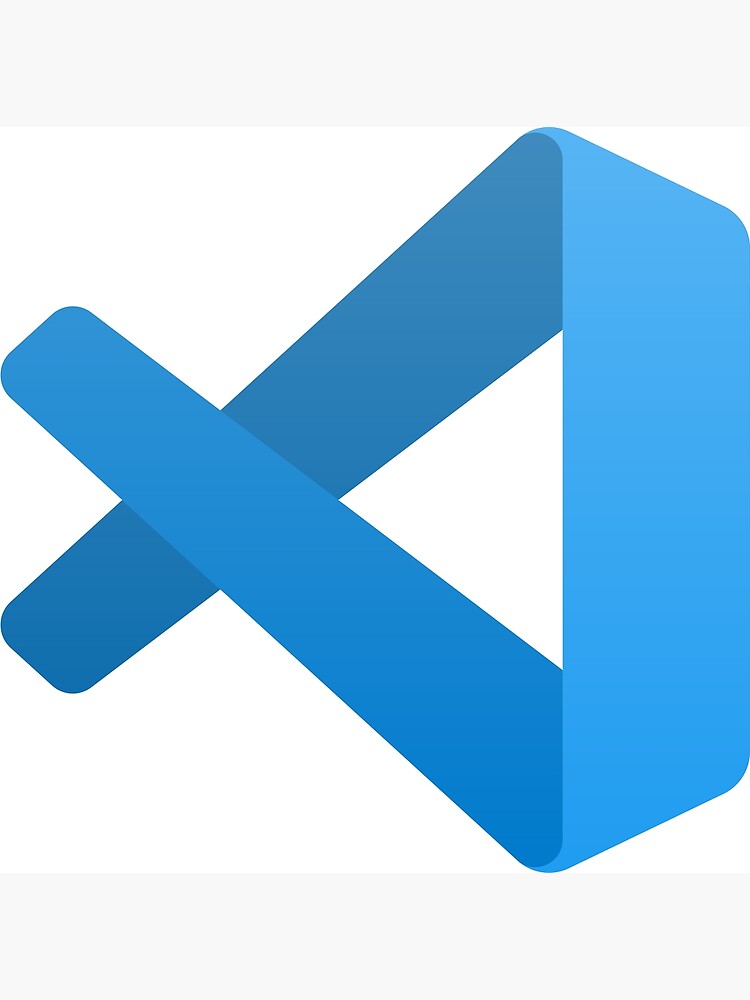 "Visual Studio Code Sticker" Poster for Sale by deepak-gangwar | Redbubble