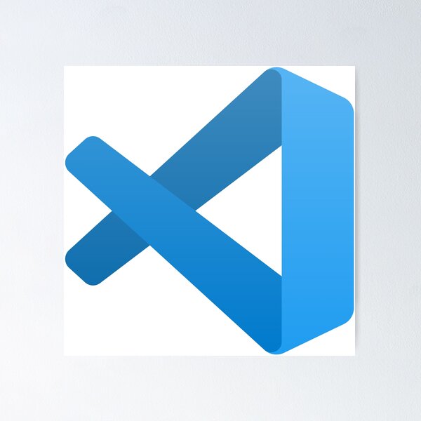 "Visual Studio Code Sticker" Poster for Sale by deepak-gangwar | Redbubble