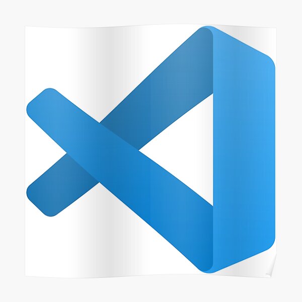 "Visual Studio Code Sticker" Poster for Sale by deepak-gangwar | Redbubble