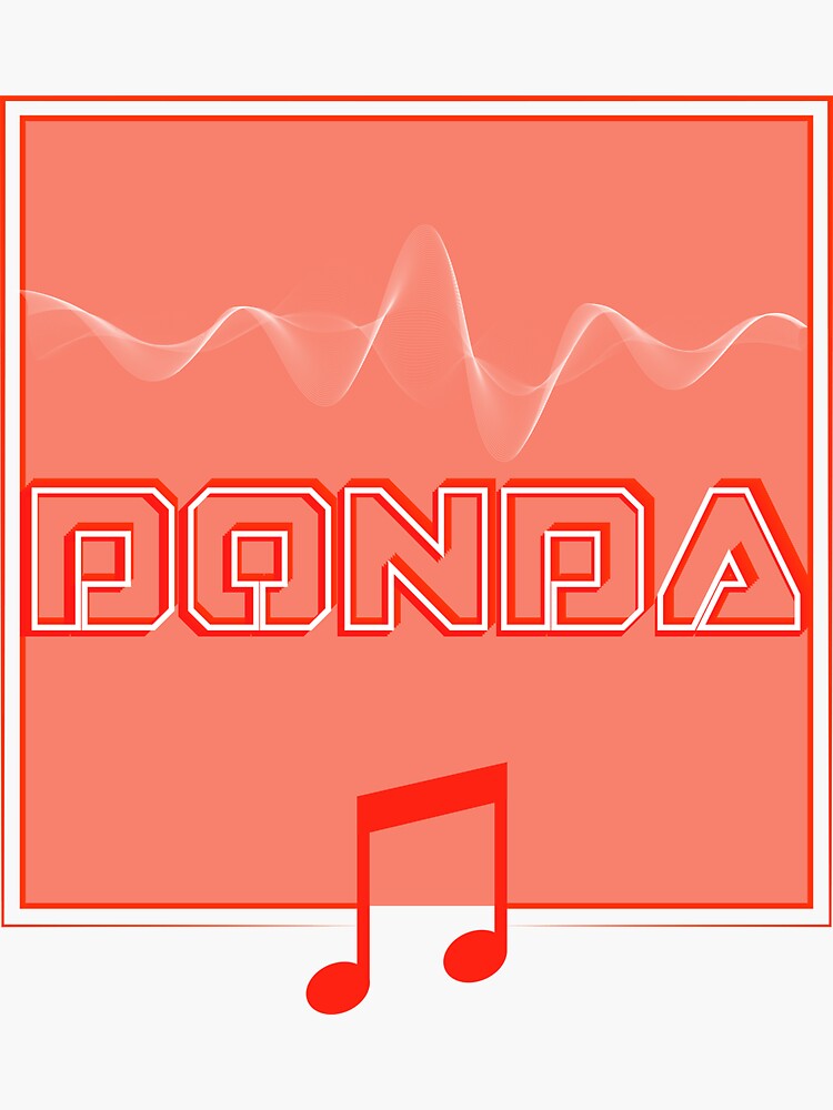 "Donda Classic " Sticker for Sale by kasunspot | Redbubble