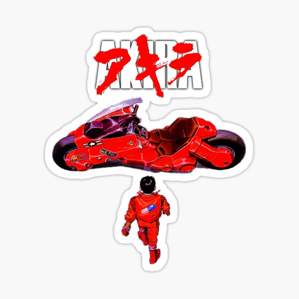 "Akira" Sticker for Sale by jotaroo09 | Redbubble