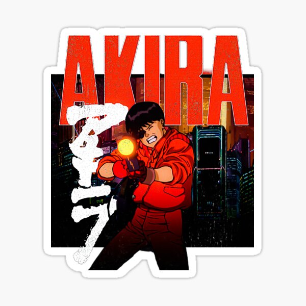 "Akira" Sticker for Sale by jotaroo09 | Redbubble