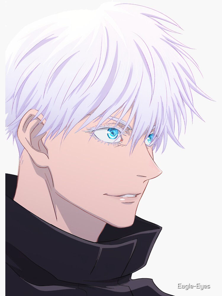 Pegatina «jujutsu Kaisen Anime Characters Satoru Gojo De Eagle Eyes