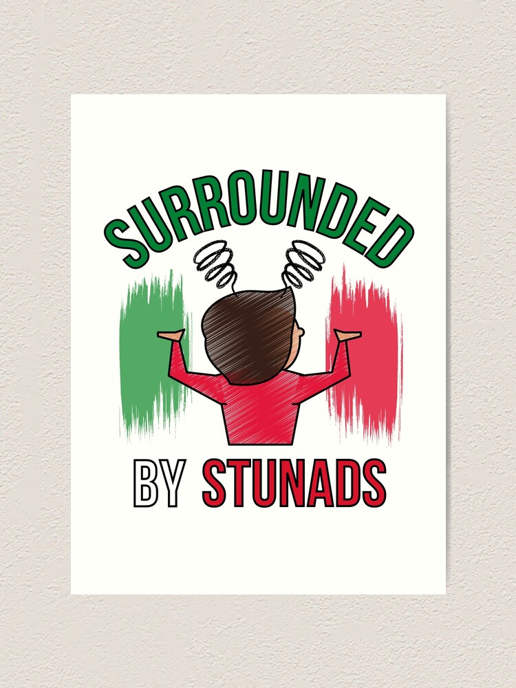 "Surrounded By Stunads (Stunad Meme)" Art Print for Sale by i ...