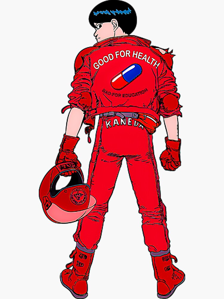 "Akira" Sticker for Sale by jotaroo09 | Redbubble