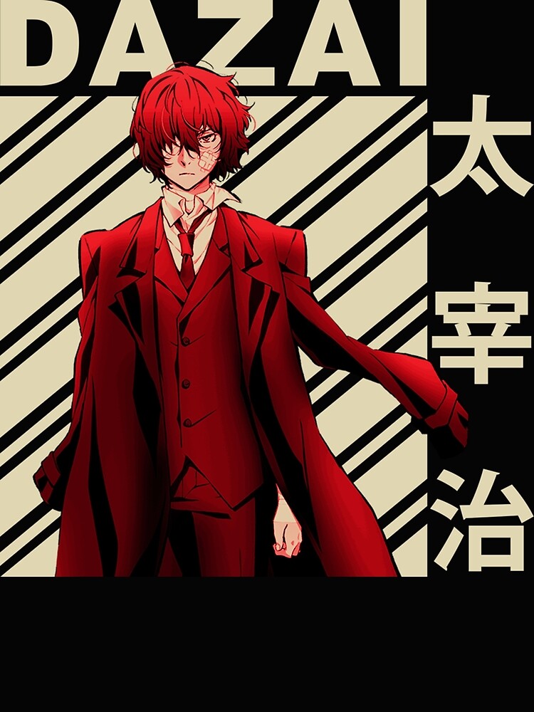 "Art Vintage Dazai Osamu Sticker" Art Print for Sale by TorokNoel ...