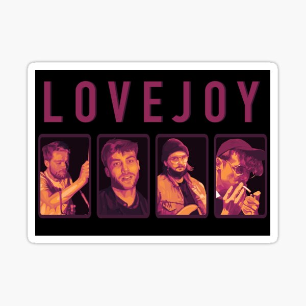 "LOVEJOY Poster" Sticker for Sale by UwuTree | Redbubble