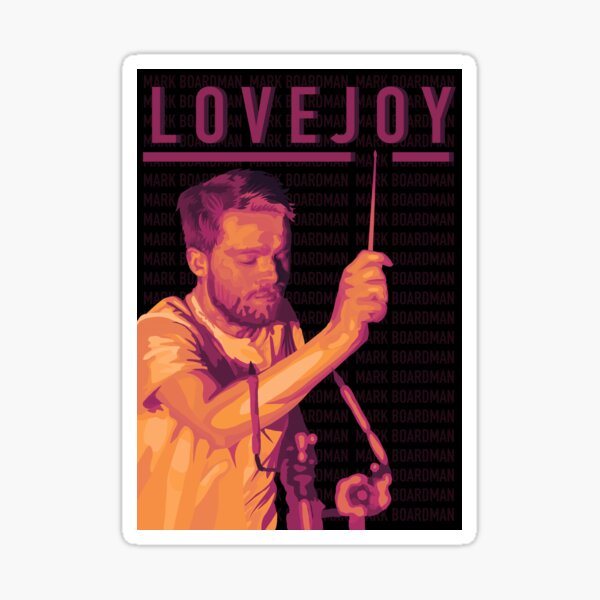 "LOVEJOY Poster" Sticker for Sale by UwuTree | Redbubble