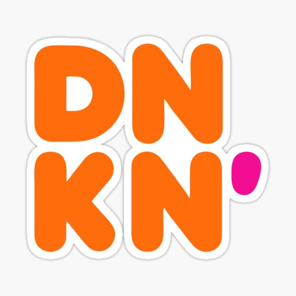 "Best Selling - Dunkin Donuts Merchandise" Sticker for Sale by ...