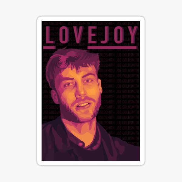 "LOVEJOY Poster" Sticker for Sale by UwuTree | Redbubble