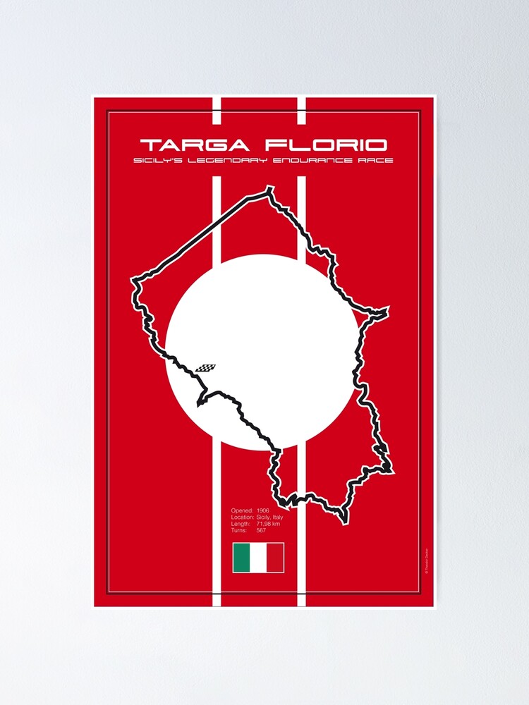 "Targa Florio" Poster by theodordecker | Redbubble