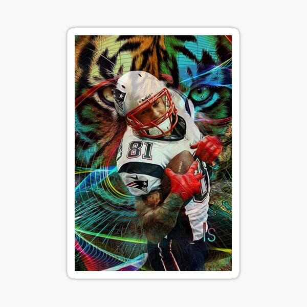 "aaron hernandez" Sticker for Sale by V2711S | Redbubble