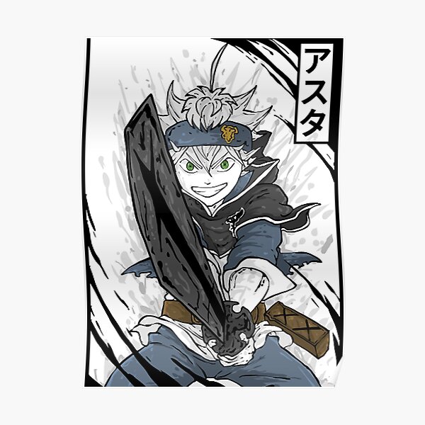 "asta " Poster by isatouolause | Redbubble