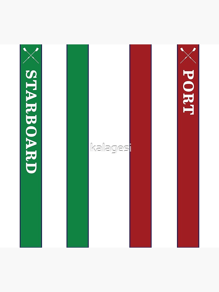 Rowing crew port and starboard basic stripe Socks sold by Qishui liu ...