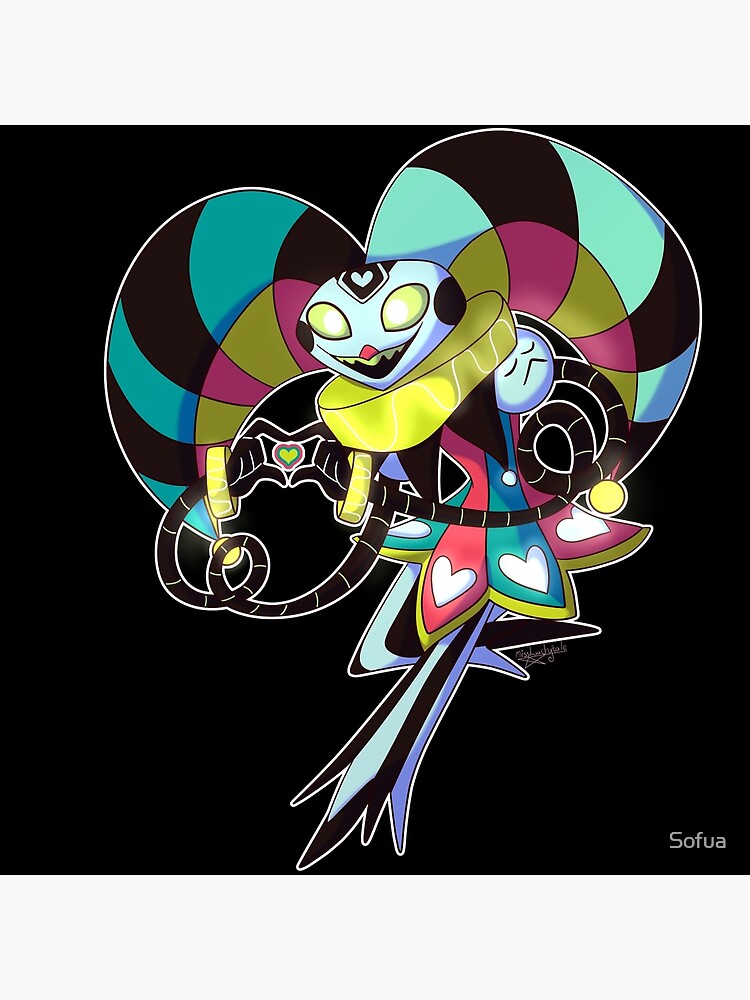 "Helluva Boss - Chibi Fizzarolli" Art Print by Sofua | Redbubble