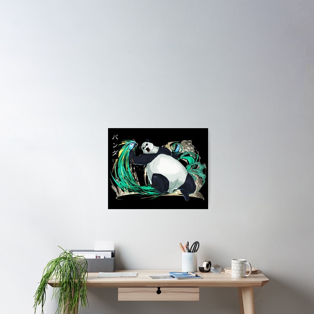 "Panda || Satoru Gojo || Anime" Poster by AnimeNinja | Redbubble