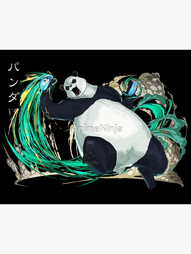 "Panda || Satoru Gojo || Anime" Poster by AnimeNinja | Redbubble