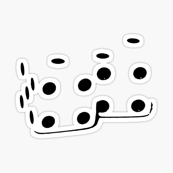 "DICE" Sticker for Sale by TT-GG | Redbubble