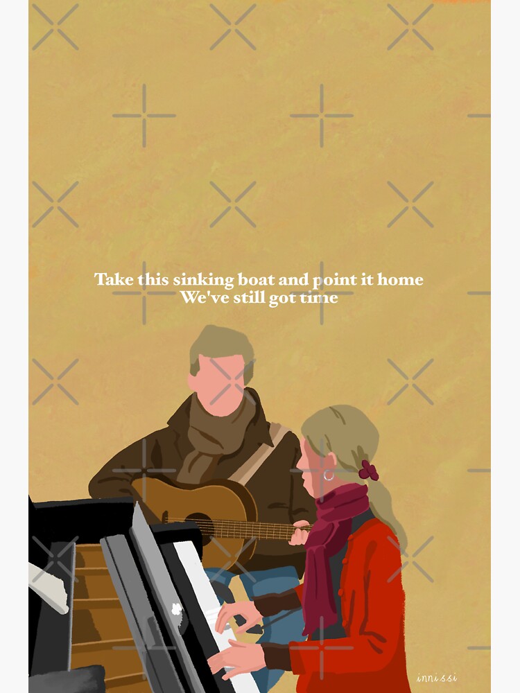 "movie | Once | falling slowly" Sticker for Sale by innissi | Redbubble