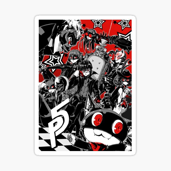 "Persona 5" Sticker for Sale by Nookzi96 | Redbubble