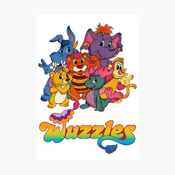 Lámina fotográfica «Clásico de dibujos animados de Wuzzles» de ...