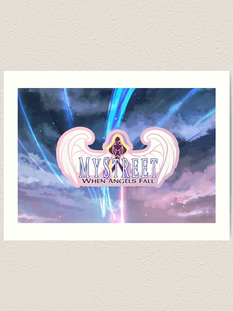 "Aphmau Mystreet When Angels Fall" Art Print by MysteryFactory | Redbubble