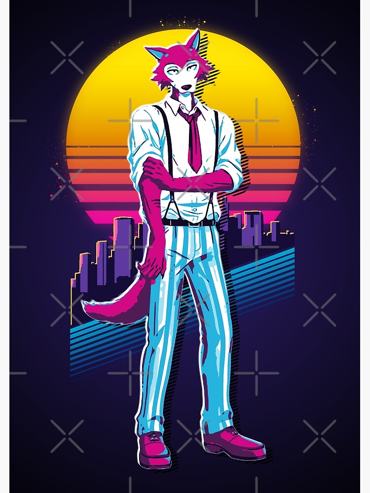 "Legoshi - Beastars *80s retro*" Photographic Print for Sale by ...