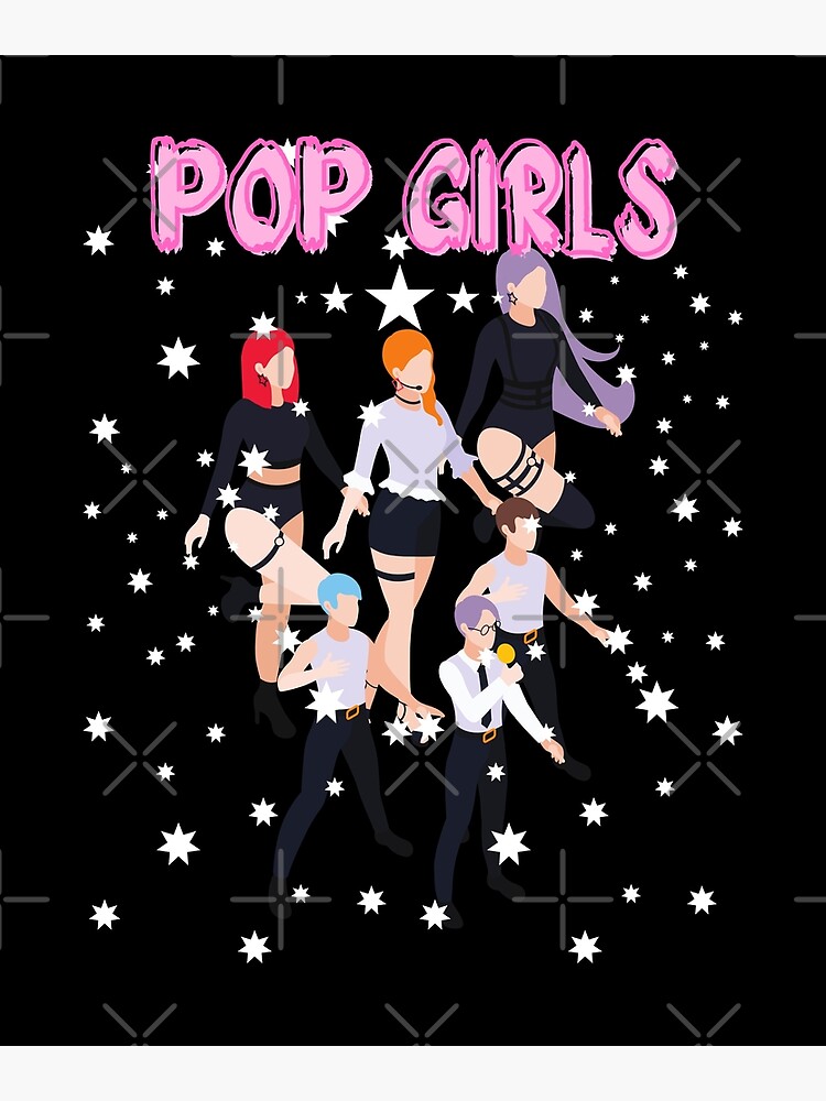 "POP GIRLS" Poster by SEFIKA7 | Redbubble