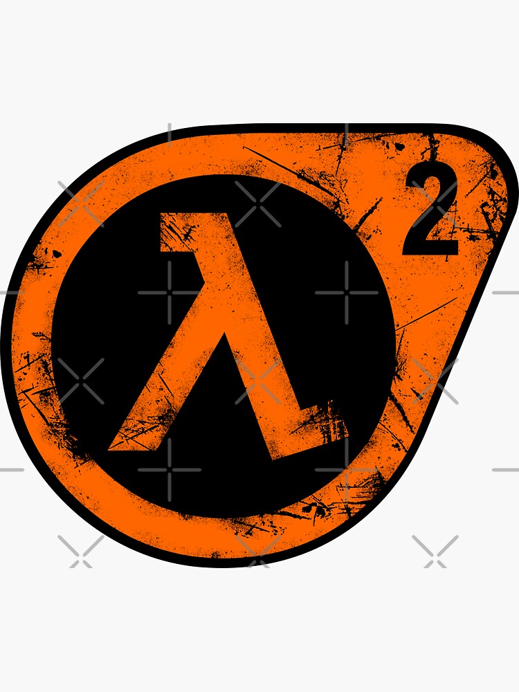 "HL2 Orange" Sticker for Sale by RemusCB | Redbubble