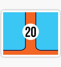 Gulf Racing: Stickers | Redbubble