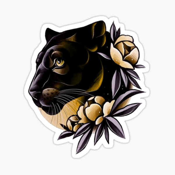 "black tiger " Sticker for Sale by Souf-Design | Redbubble