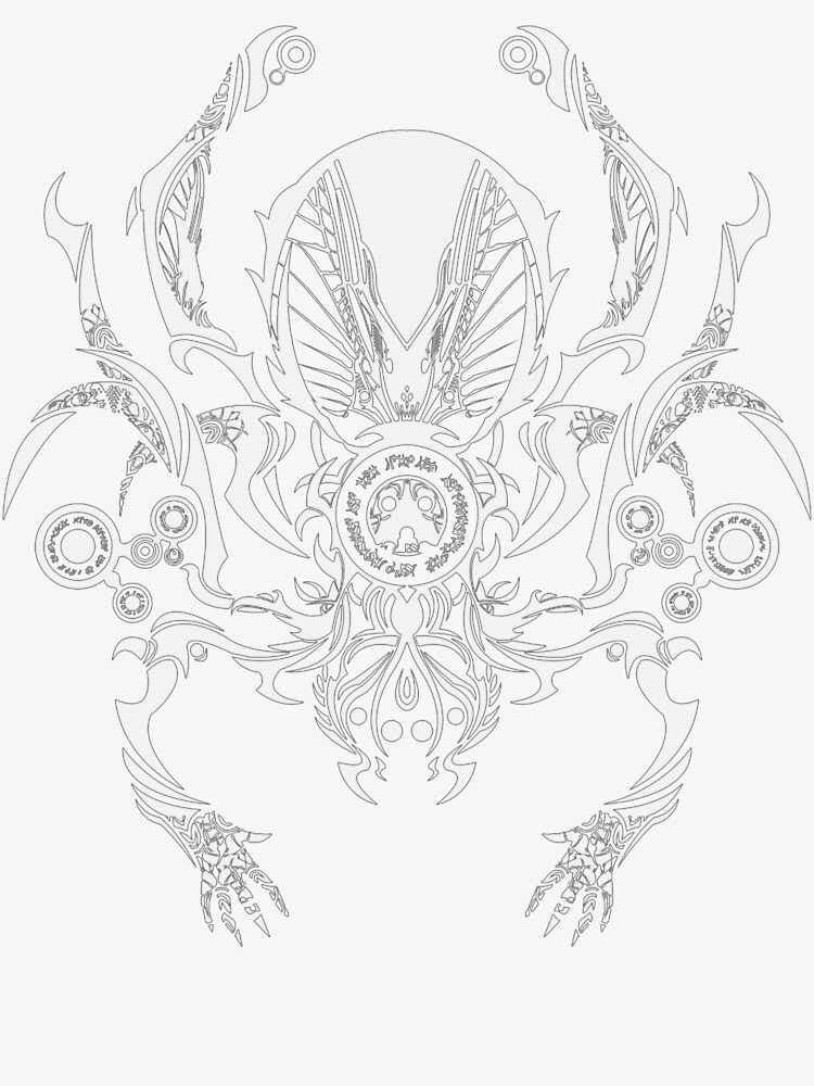 "Arakune Crest 4" Sticker for Sale by kareancrom | Redbubble