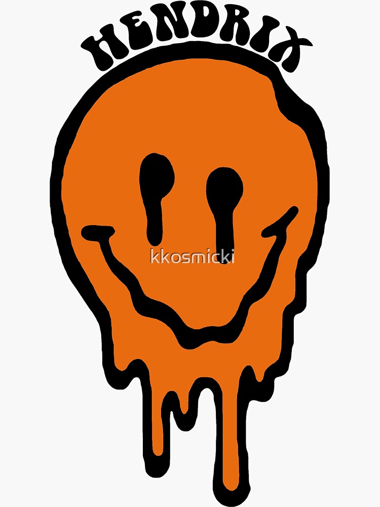 "Hendrix College Face" Sticker for Sale by kkosmicki | Redbubble