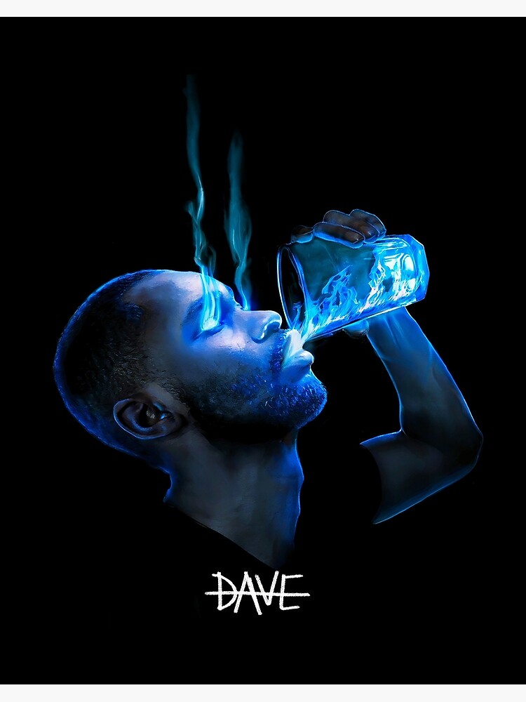 "Dave Psychodrama Rapper Official Merchandise" Art Board Print for Sale ...