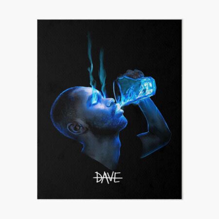 "Dave Psychodrama Rapper Official Merchandise" Art Board Print for Sale ...