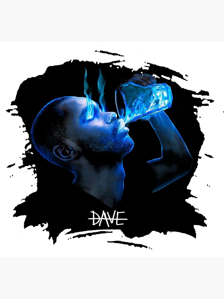 "Dave Rapper Official Merchandise Brush" Poster for Sale by maihlarrell ...