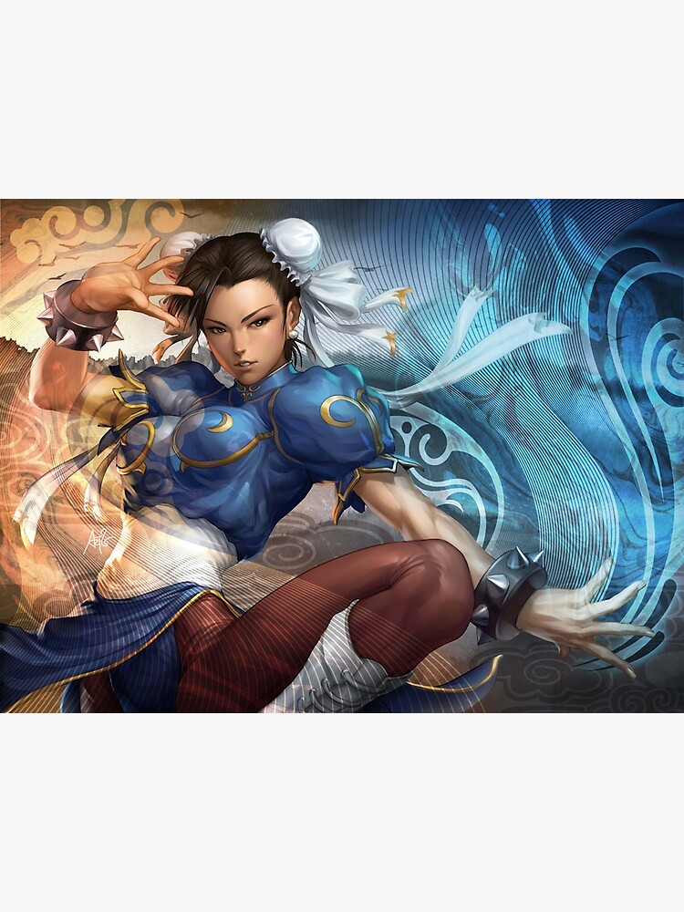 "Cool Chun Li" Poster by VioletLoveS | Redbubble