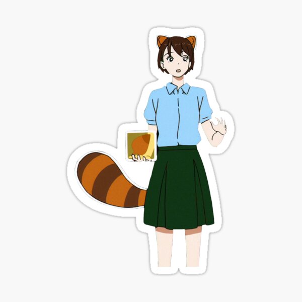 "nozomi racoon" Sticker for Sale by snailhunter66 | Redbubble